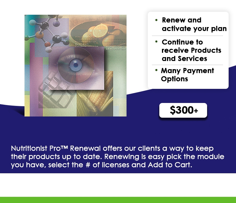 Nutritionist pro Renewal | Nutritionist Pro™